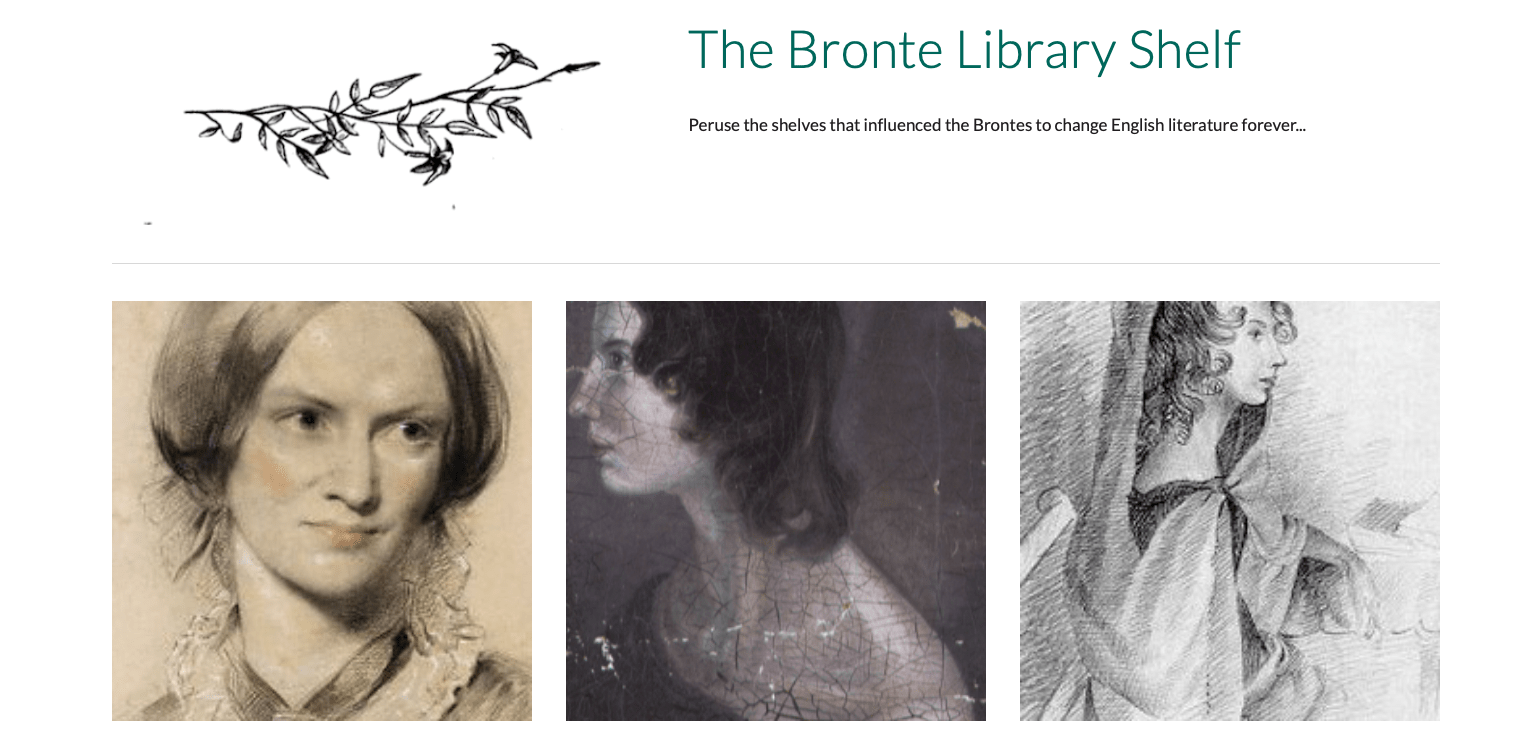 The Bronte Library Shelf – ricketiki.com